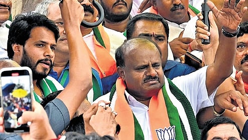 Nikhil Kumaraswamy steps into spotlight as BJP-JDS padayatra targets ...